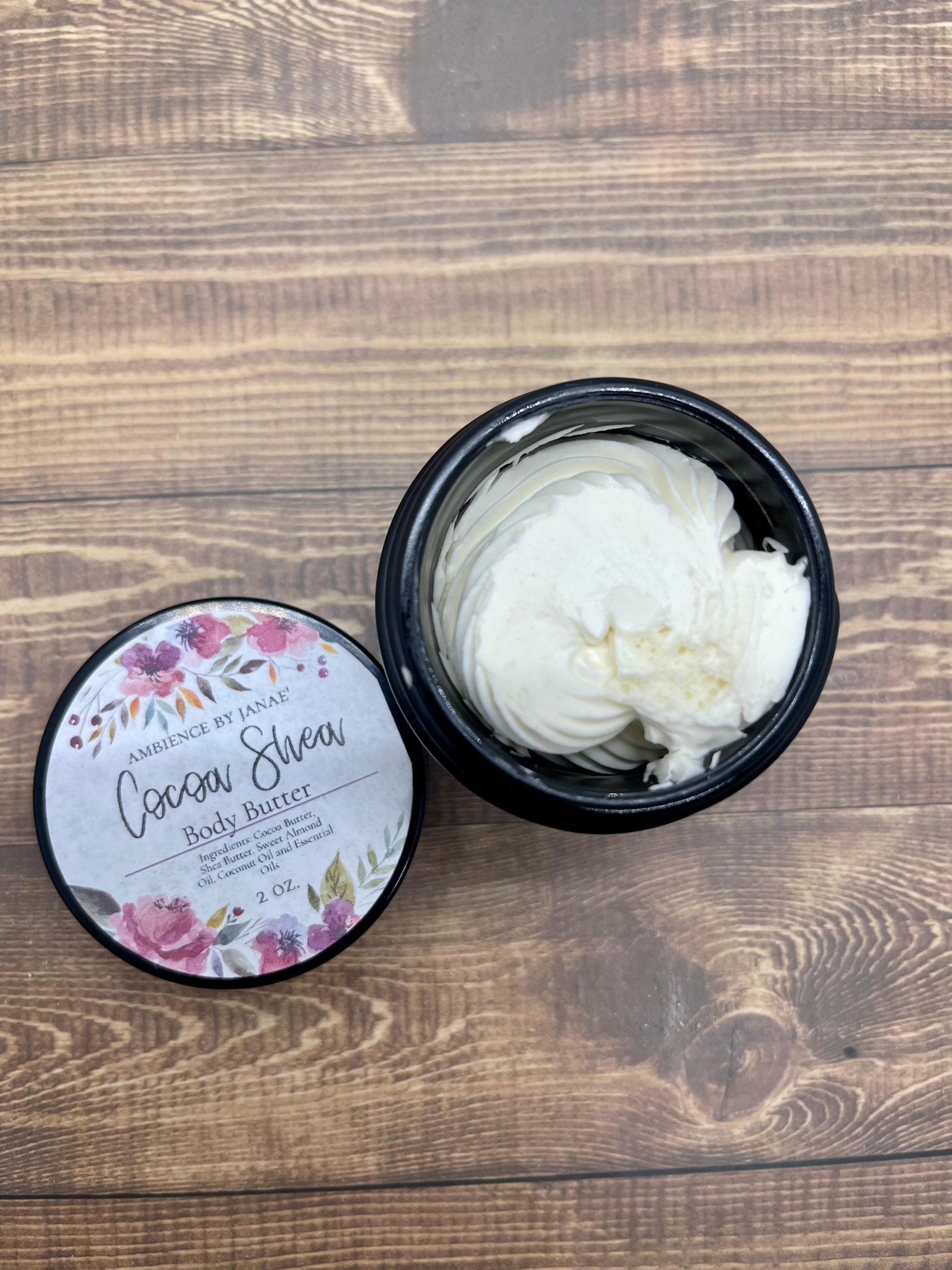 Cocoa Shea Body Butter, Unscented – Ambience By Janae'